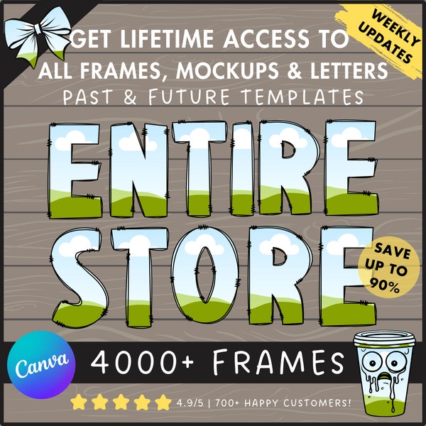 Canva Template - Etsy