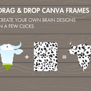 Design Your Own Cow Tag on Canva, Cow Ear Tag Canva Template, Tag Canva ...