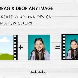 Design Your Own Photo Strip Film Canva Frames, Picture Frame Canva ...