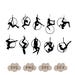 Aerial Hoop SVG, Aerial Hoop Cut File, Aerialist Shapes, Acrobat ...