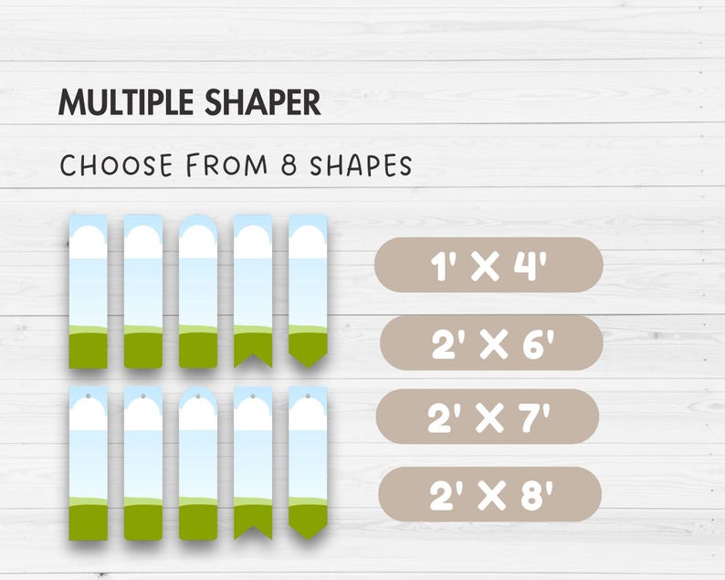 Bookmark Editable Canva Template, Easy Drag & Drop, Bookmark ...