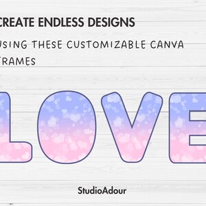 Design Your Own Uppercase Letters & Number on Canva, Bold Alphabet ...