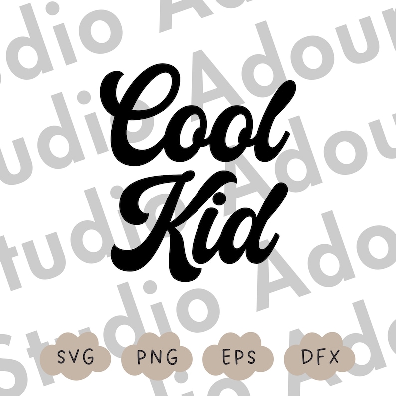 Cool Kid Svg, Kids Shirt Desing, Cool Svg, Sublimation Design, Trendy ...