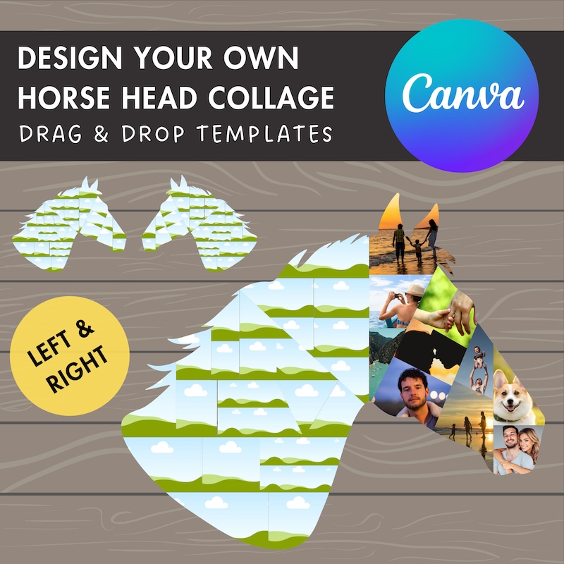 Photo Frames Horse - Etsy UK