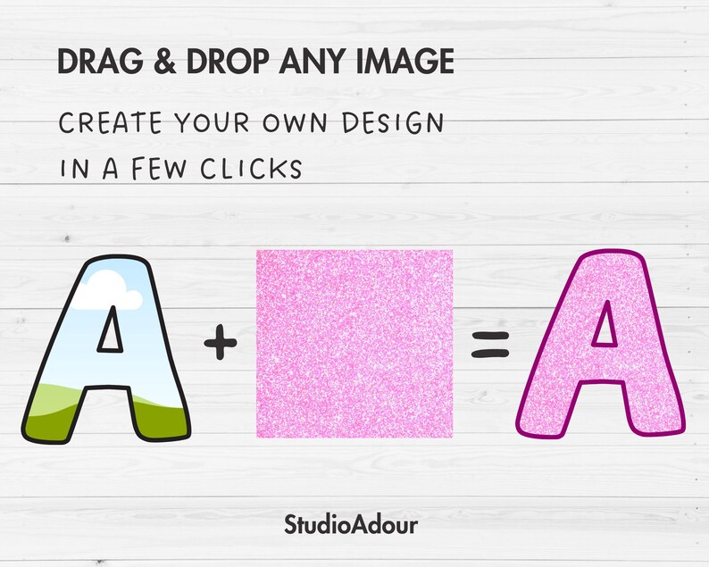 Design Your Own Doodle Letters on Canva, Doodle Alphabet Canva Template ...