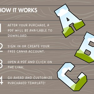 Design Your Own Varsity Letters, Varsity Alphabet Canva Template, Drag ...