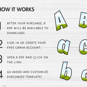 Design Your Own Doodle Letters on Canva, Drag and Drop, Uppercase ...