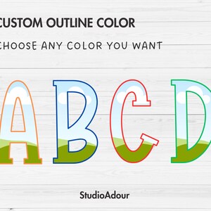 Design Your Own Vintage Doodle Letters on Canva, Retro Alphabet Canva ...