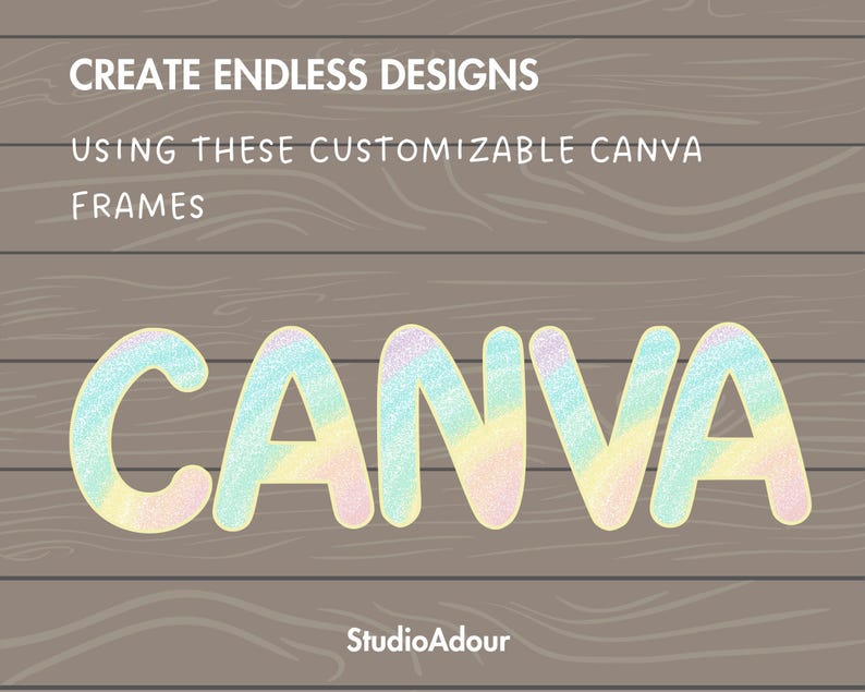 Design Your Own Doodle Letters on Canva, DIY Doodle Alphabet Canva ...