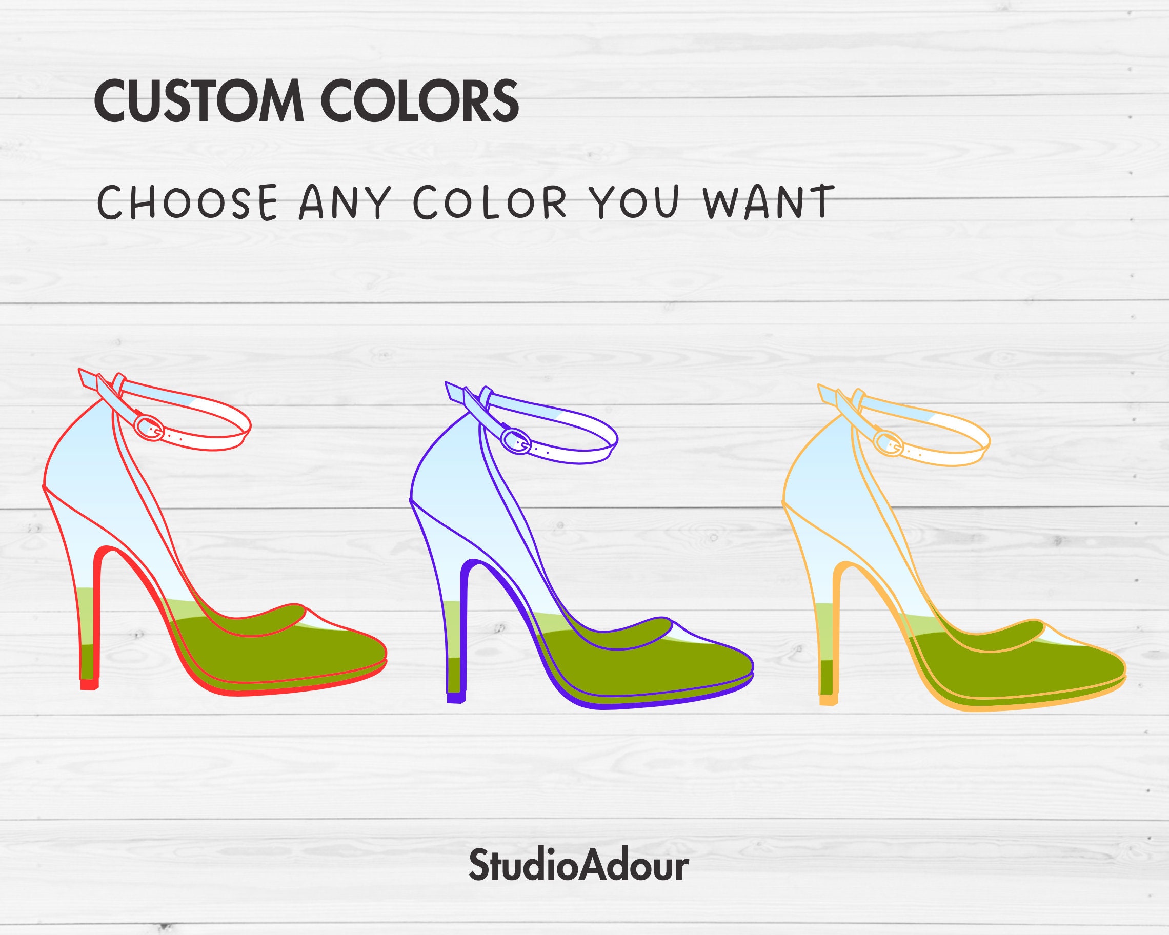 Design Your Own Heels Canva Frames, Heels Canva Template, Drag and Drop ...