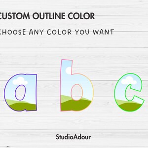 Doodle Letters Canva, Doodle Alphabet Canva Template, Drag & Drop ...