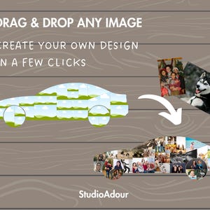 Design Your Own Car Photo Collage in Canva, Editable Collage Canva ...