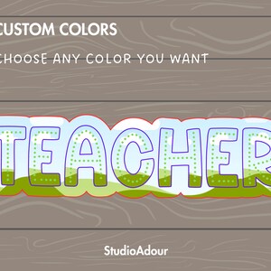 Design Your Own Teacher Design, Teacher Design Template, Drag and Drop ...