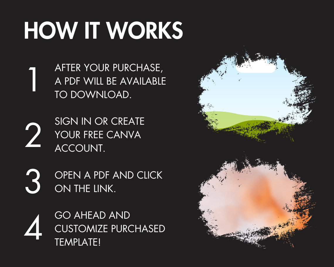 Fill Your Own Paint Splash Canva Frames, Paint Splatter Canva Frames ...