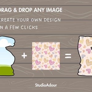 Design Your Own Chess Pieces Canva Frames, Chess Figures Canva Template ...