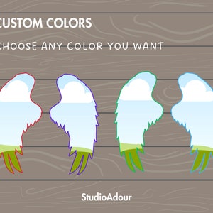 Design Your Own Angel Wings on Canva, Wings Canva Template, Drag and ...