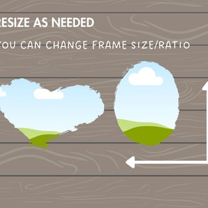 Design Your Own Bleach Effect Canva Frames, Distressed Edge Canva ...