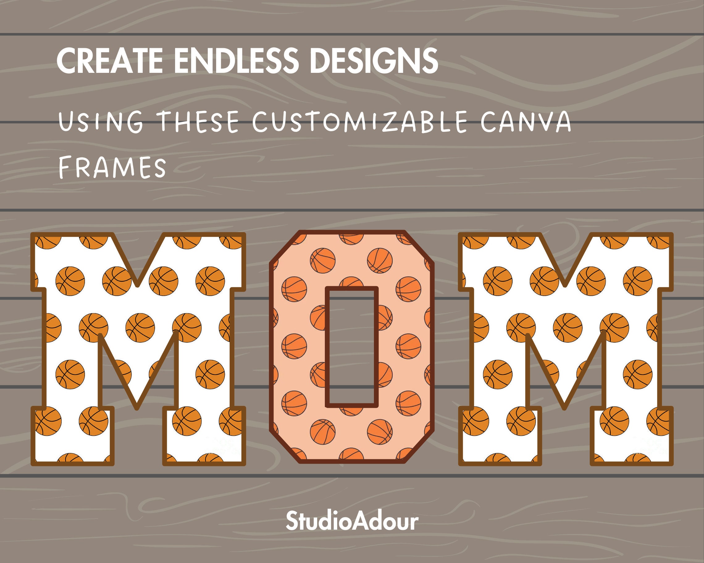 Design Your Own Varsity Letters, Varsity Alphabet Canva Template, Drag ...