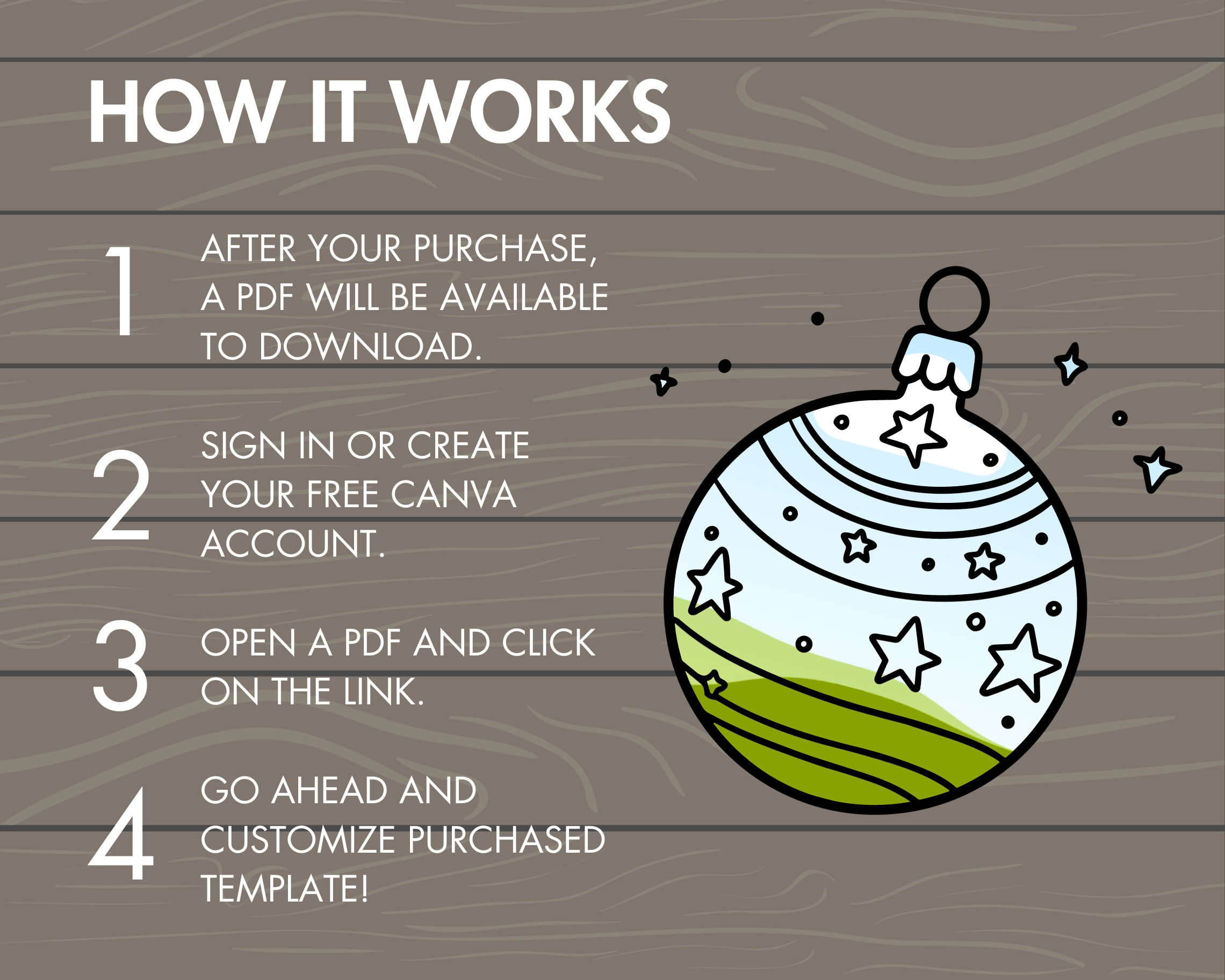 Design Your Own Christmas Ball Canva Frames, Christmas Ornament ...