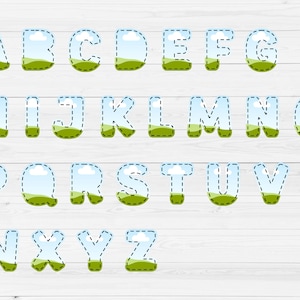 Design Your Own Stitch Letters & Numbers on Canva, Doodle Letters ...