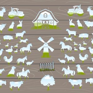 Design Your Own Farmhouse Canva Frames Bundle, Farm Canva Templates ...