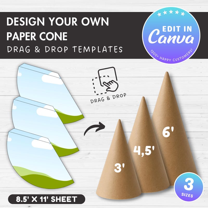 Candy Cone Frame - Etsy