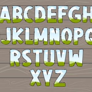 Design Your Own Uppercase Doodle Letters on Canva, Uppercase Doodle ...
