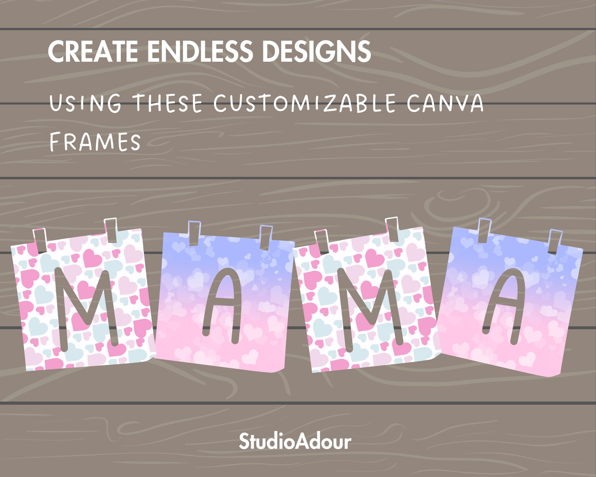 Design Your Own Stich Patch Letters on Canva, Doodle Letters Canva ...