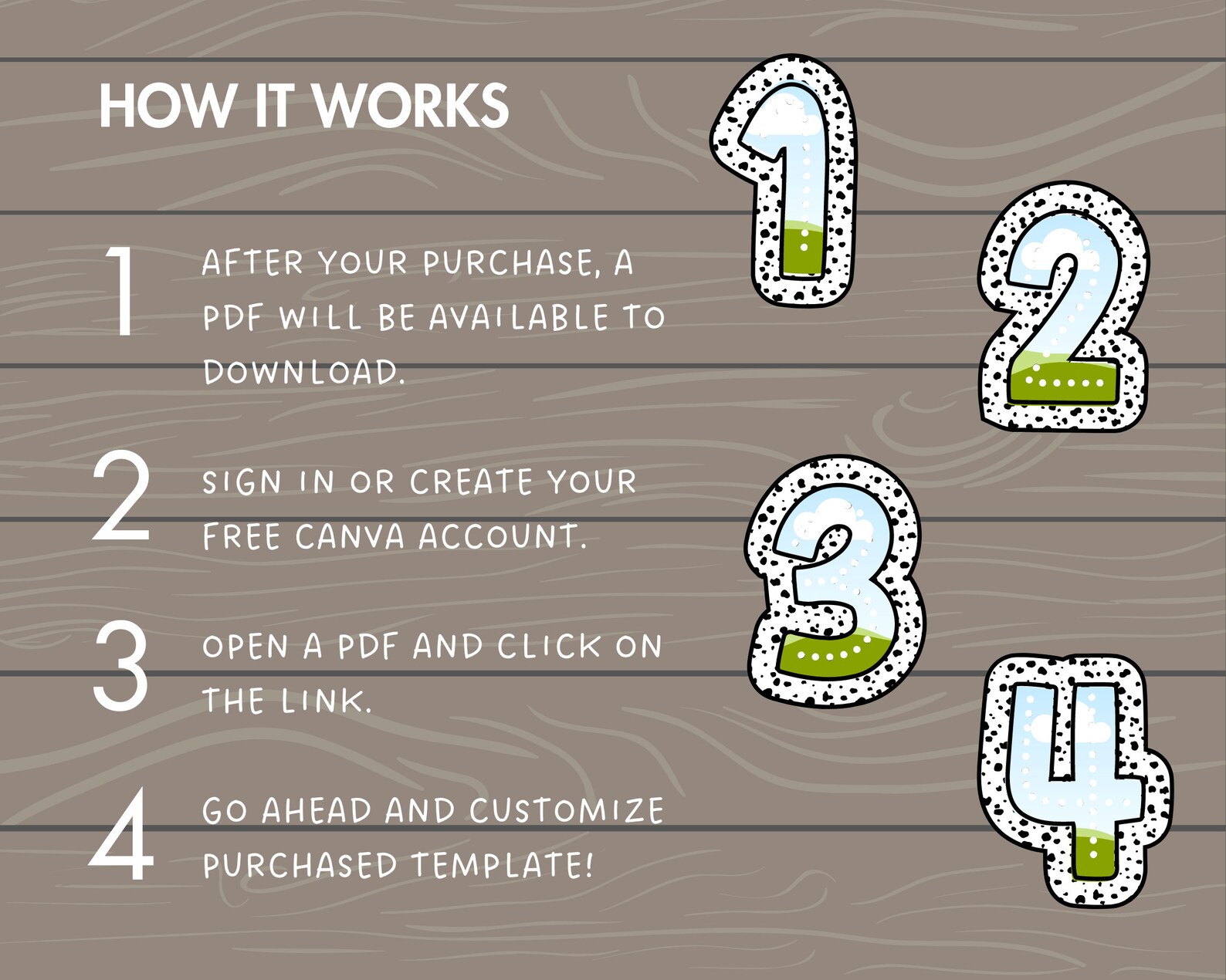 Design Your Own Dalmatian Dots Letters, Dalmatian Alphabet Canva ...
