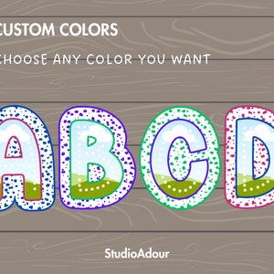 Design Your Own Dalmatian Dots Letters, Dalmatian Alphabet Canva ...