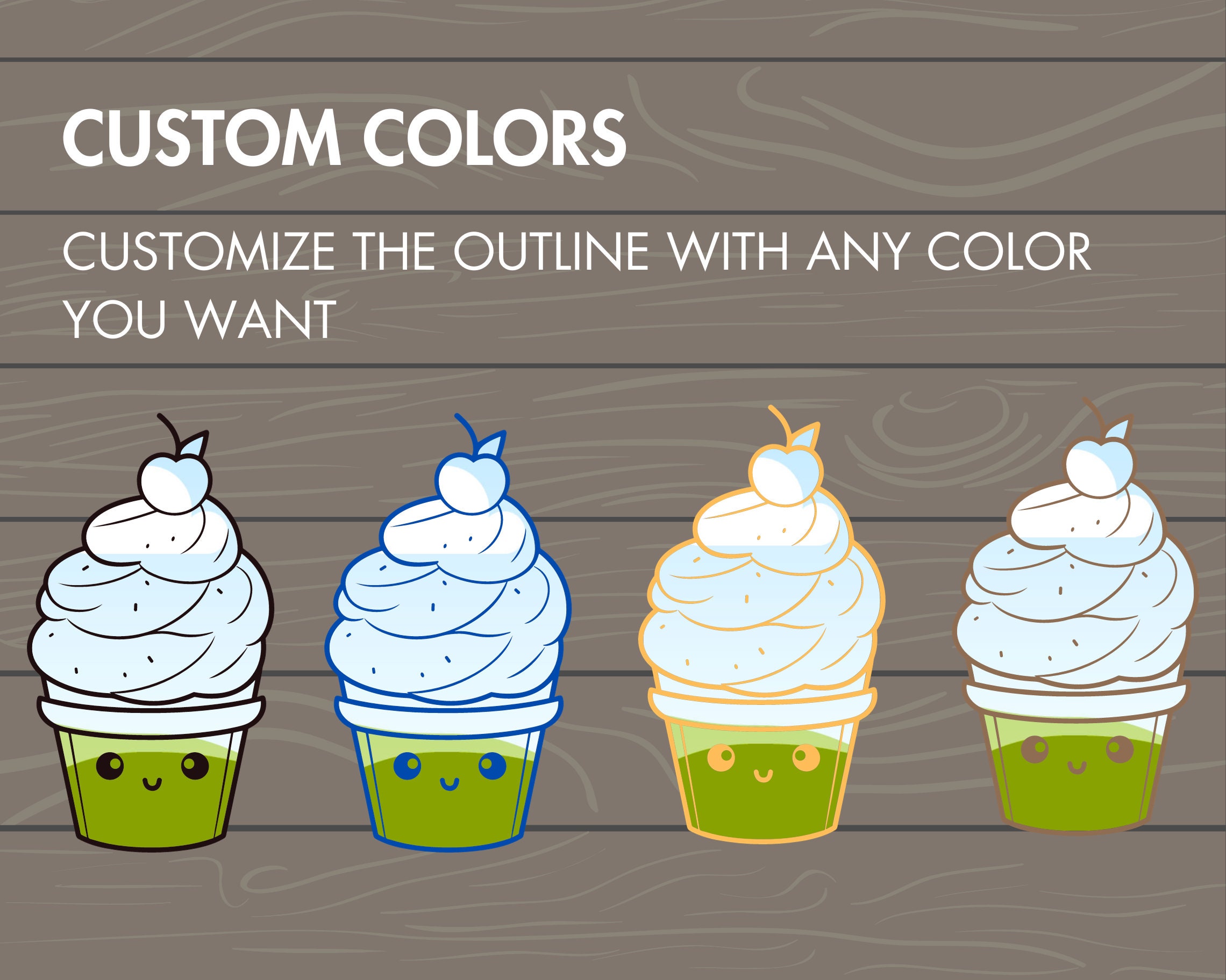 Design Your Own Ice Cream on Canva Editable Ice Cream - Etsy
