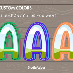 Design Your Own Doodle Alphabet on Canva, Doodle Letters & Numbers ...