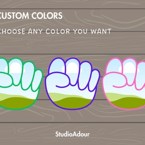 Design Your Own Hand Sign on Canva, Doodle Hand Canva Template, Drag ...