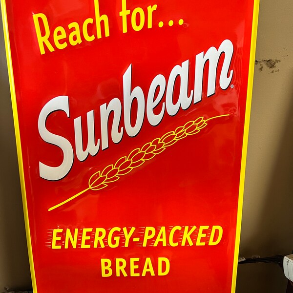 Sunbeam Bread Sign - Etsy