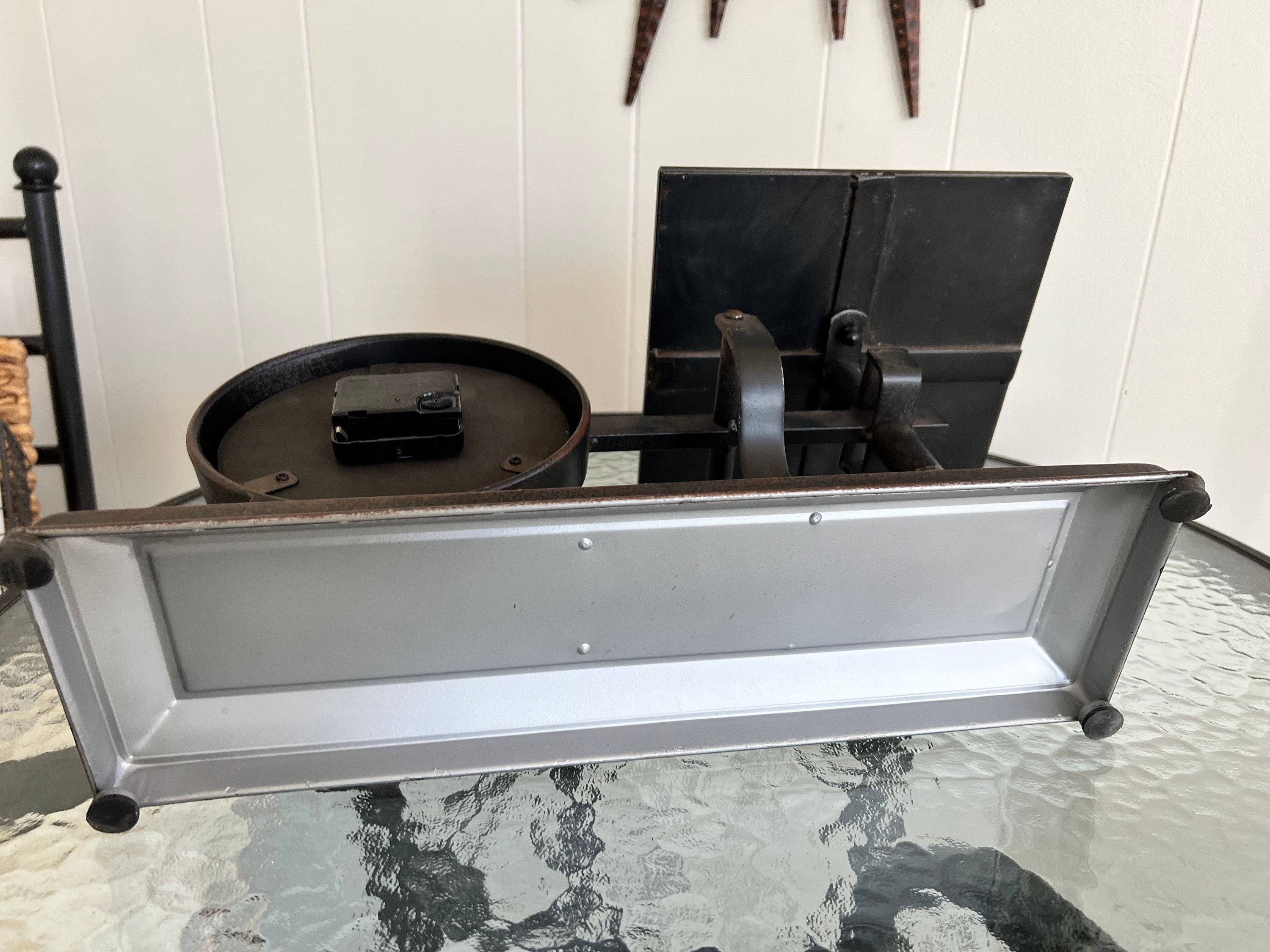 Kitchen Scales Clock, White, Weight Scale Style - Etsy