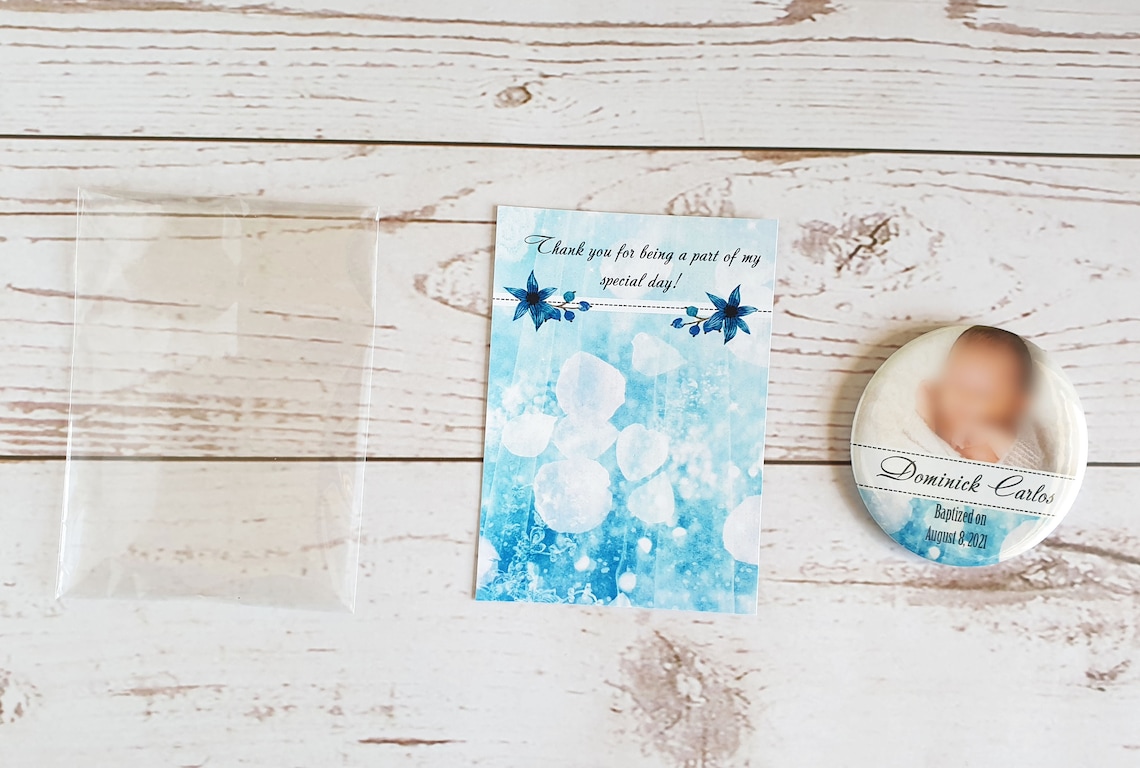 Personalized Magnets, Christening Favors, Thank You for Coming to My ...
