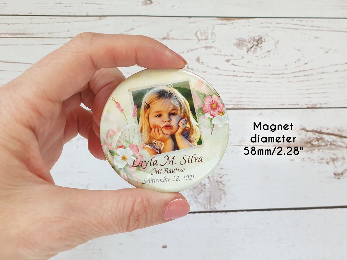 Personalized Magnets, Christening Favors, Thank You for Coming to My ...