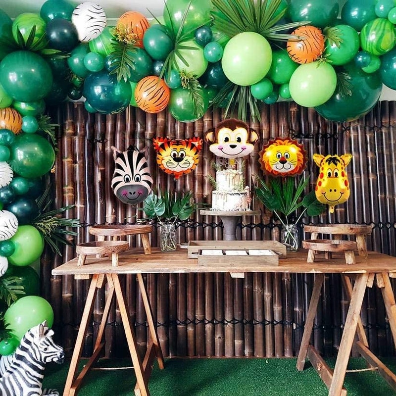 Jungle Theme Party Decorations - Etsy