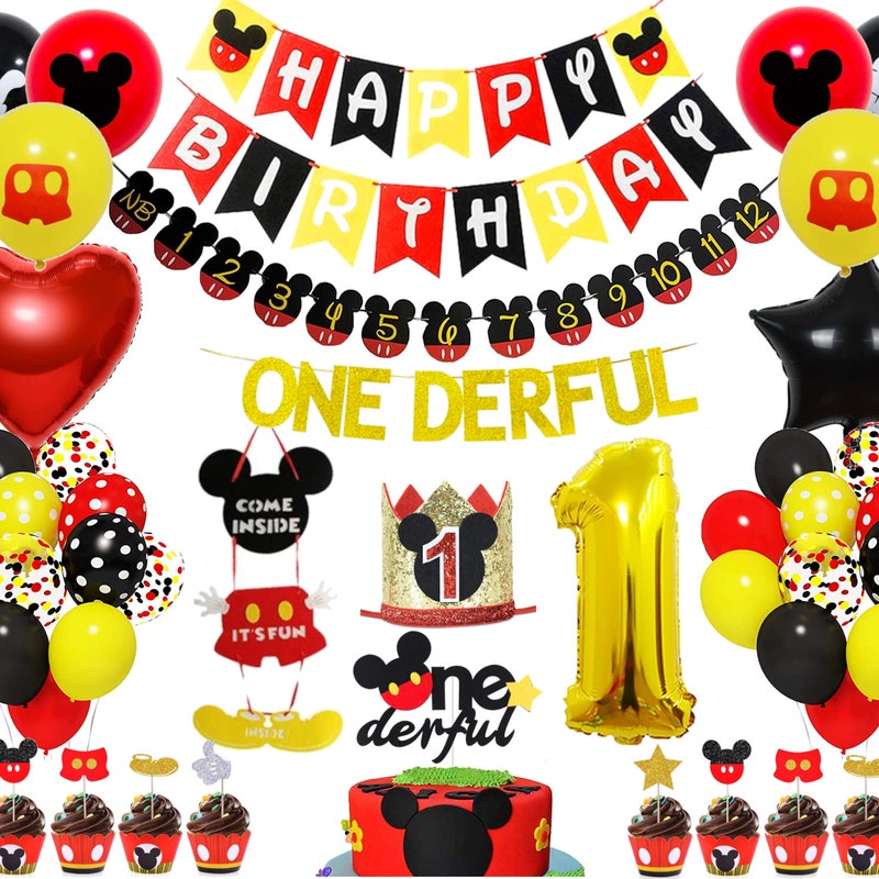 Mickey Mouse Balloon Decorations - Etsy