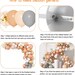 Blush Balloon Garland Arch Kit With Peach Pastel Orange Gold - Etsy