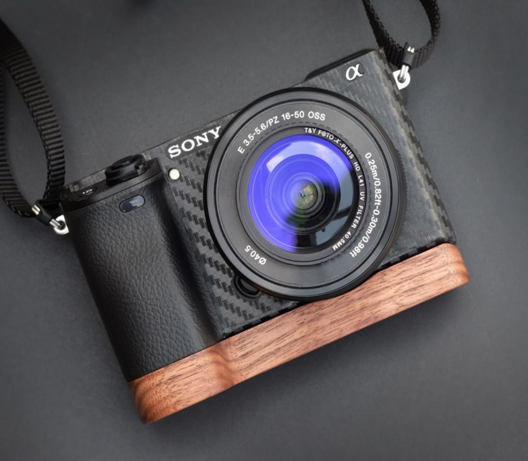 Sony A6400 / A6300 / A6100 / A6000 Wooden Base Plate Grip R044 - Etsy ...