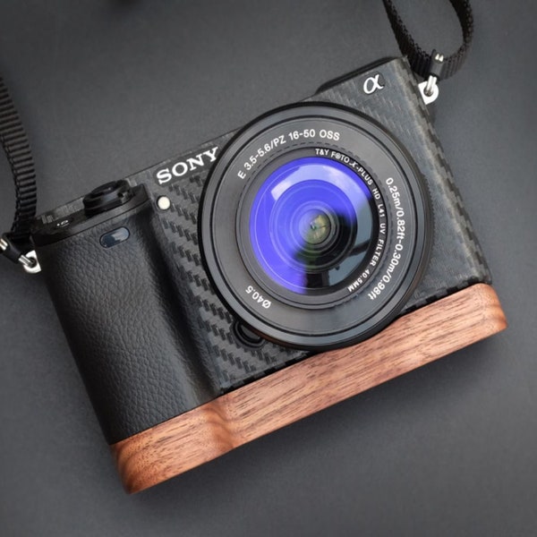 Wood Grip Sony A6000 - Etsy