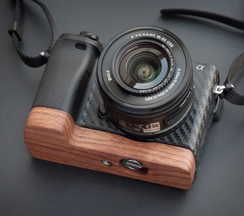 Sony A6400 / A6300 / A6100 / A6000 Wooden Base Plate Grip R044 - Etsy ...