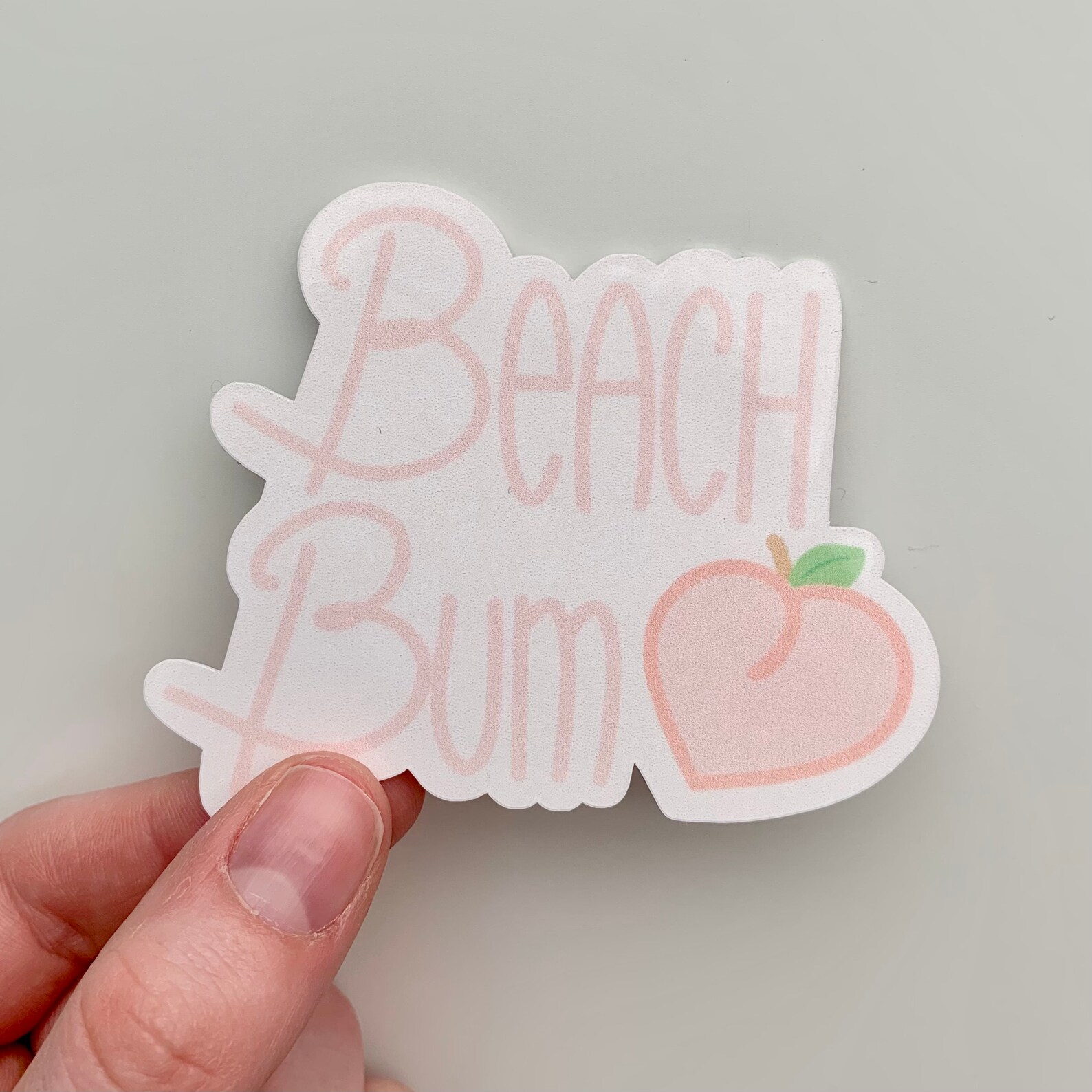 Beach Bum Waterproof Sticker Laptop Decal Stickers Water Bottle ...