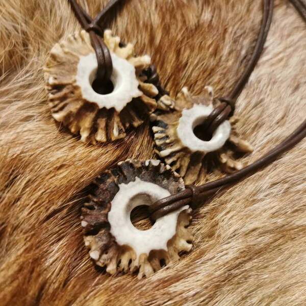 Deer Antler Pendant - Etsy