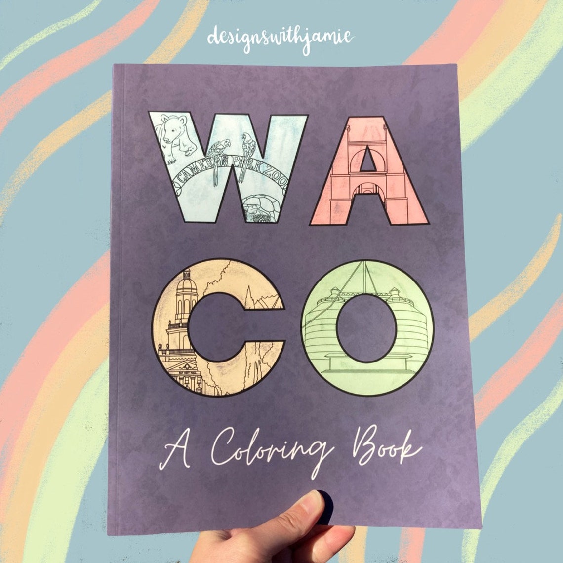 Waco Coloring Book - Etsy