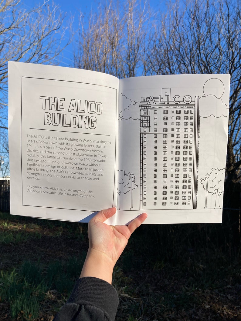 Waco Coloring Book - Etsy