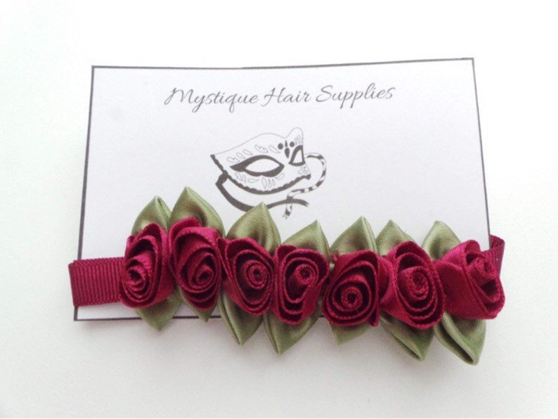 Red Rose Bun Wrap Beautiful Ballet Bun Wrap Floral Bun Wrap - Etsy