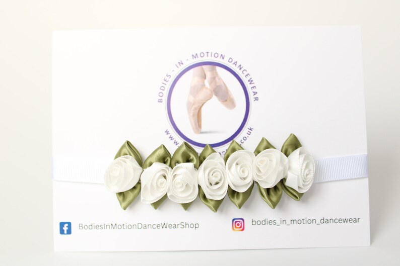 Red Rose Bun Wrap, Beautiful Ballet Bun Wrap, Floral Bun Wrap, Hair ...