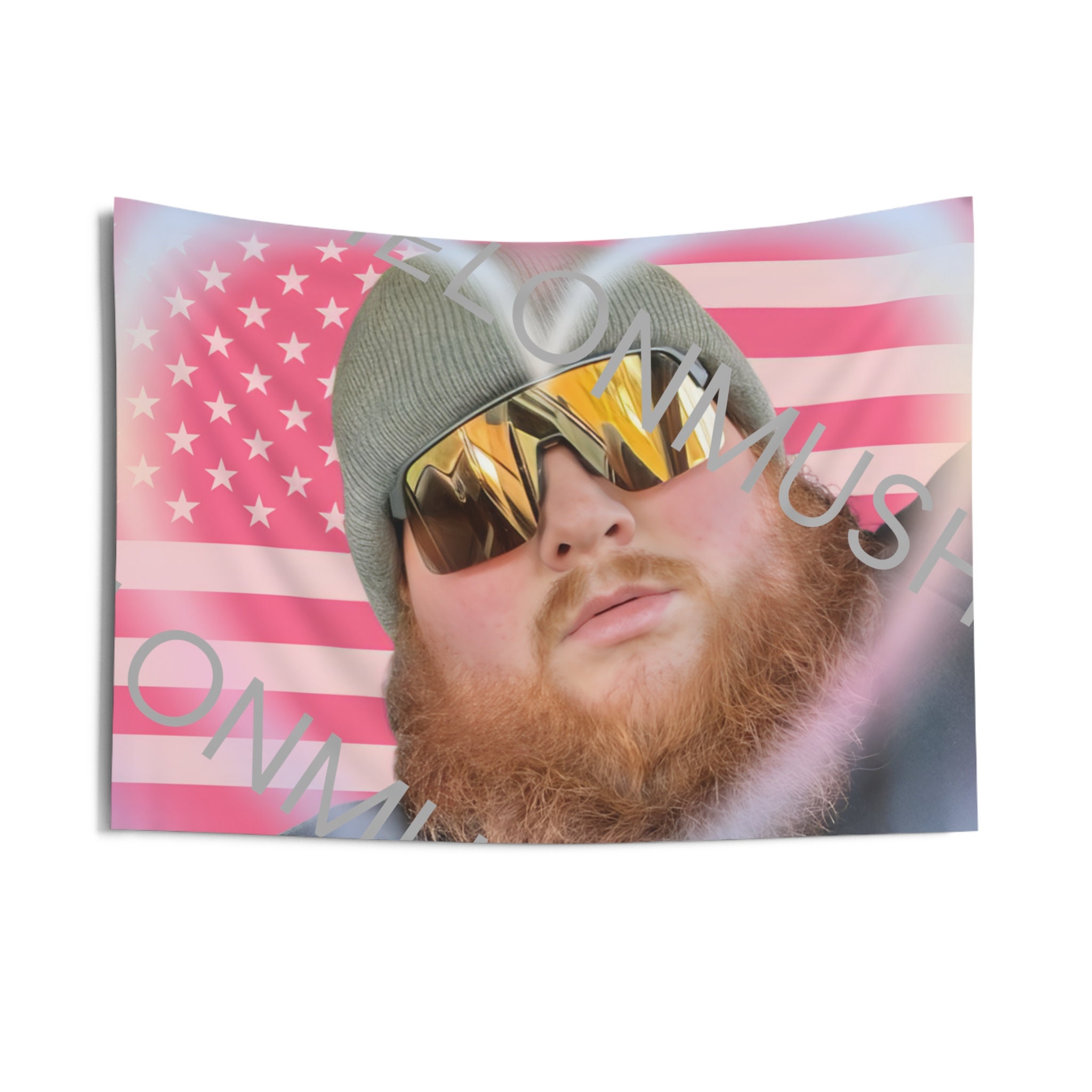 Caseoh American FREE TRACKED SHIPPING Flag Wall Tapestry/twitch Stream ...